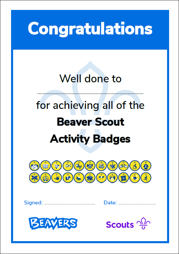 All Activity Badges | Mossy Resources