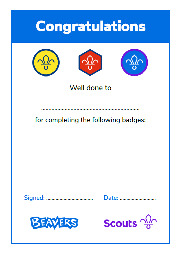 Multiple Activity Badges | Mossy Resources